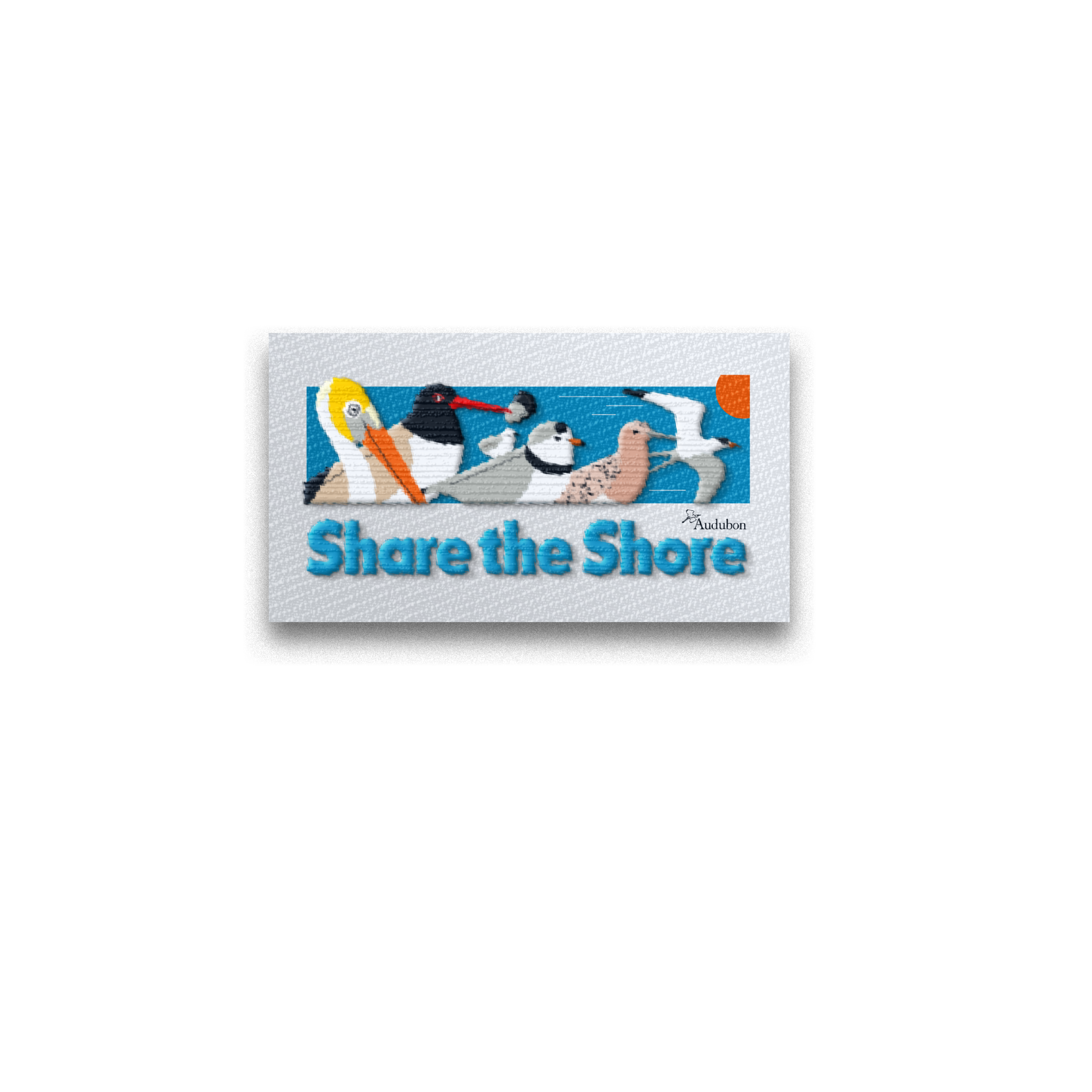 Share the Shore Woven Stick-on Patch – Audubon Merch